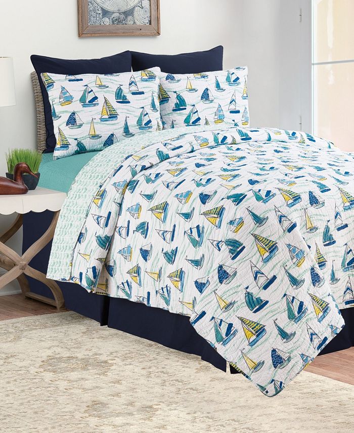 C & F Enterprises Inc C&F Home Dockside King Quilt Set - Macy's
