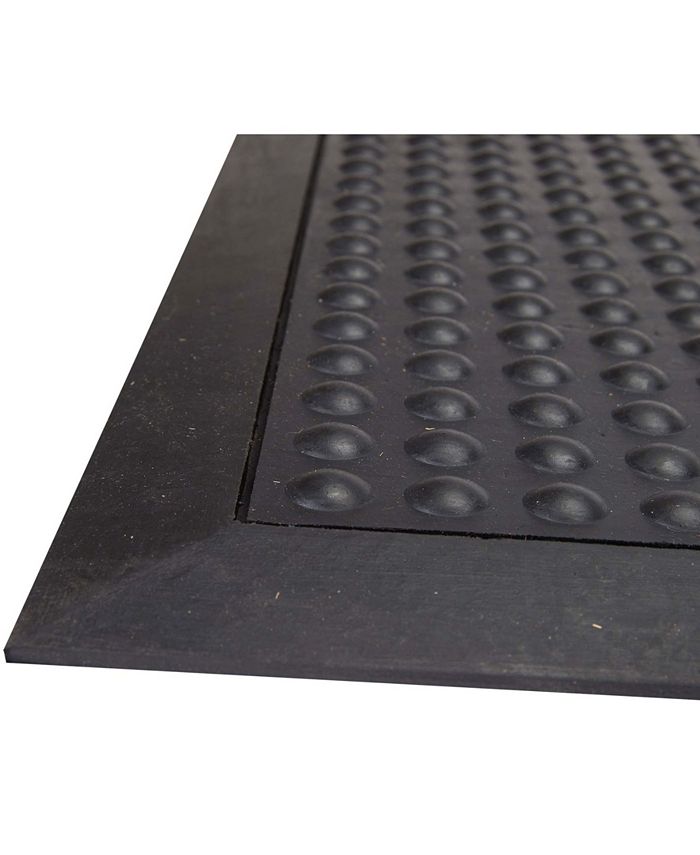 Envelor Bubble Shoe Scraper Rubber Floor Mat, 24" x 36" - Macy's