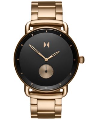 MVMT Men's Revolver Brimm Bronze-Tone Stainless Steel Bracelet Watch ...