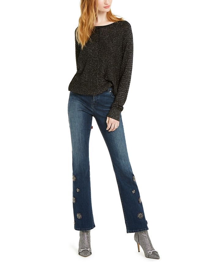 INC International Concepts INC Metallic Sweater, Created for Macy's ...