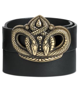 INC Men's Snake-Buckle Belt, Created for Macy's - Macy's