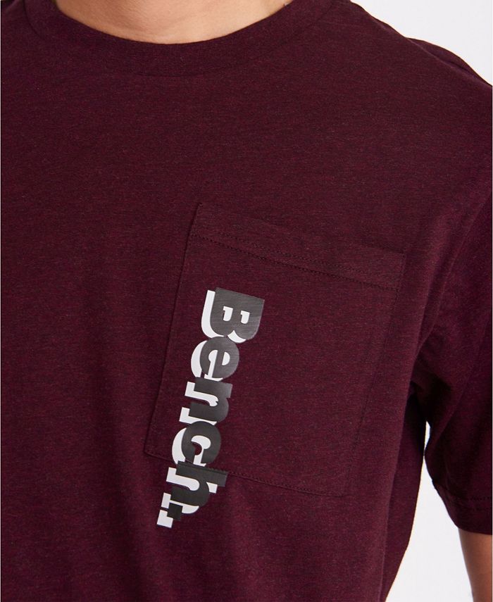 Bench Urbanwear 2-Tone Pocket Short Sleeve Tee - Macy's
