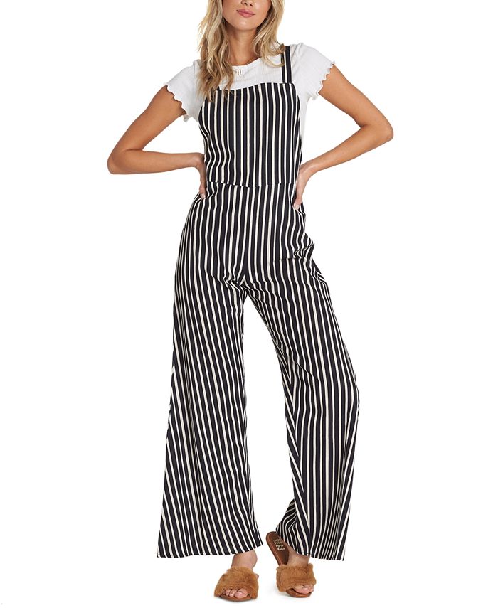 Billabong Still Here Striped Overalls - Macy's