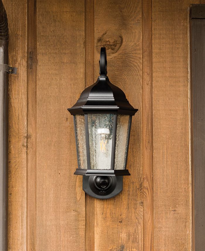 Maximus Camera Porch Light, HD Camera with Siren Alarm, Smart Motion ...