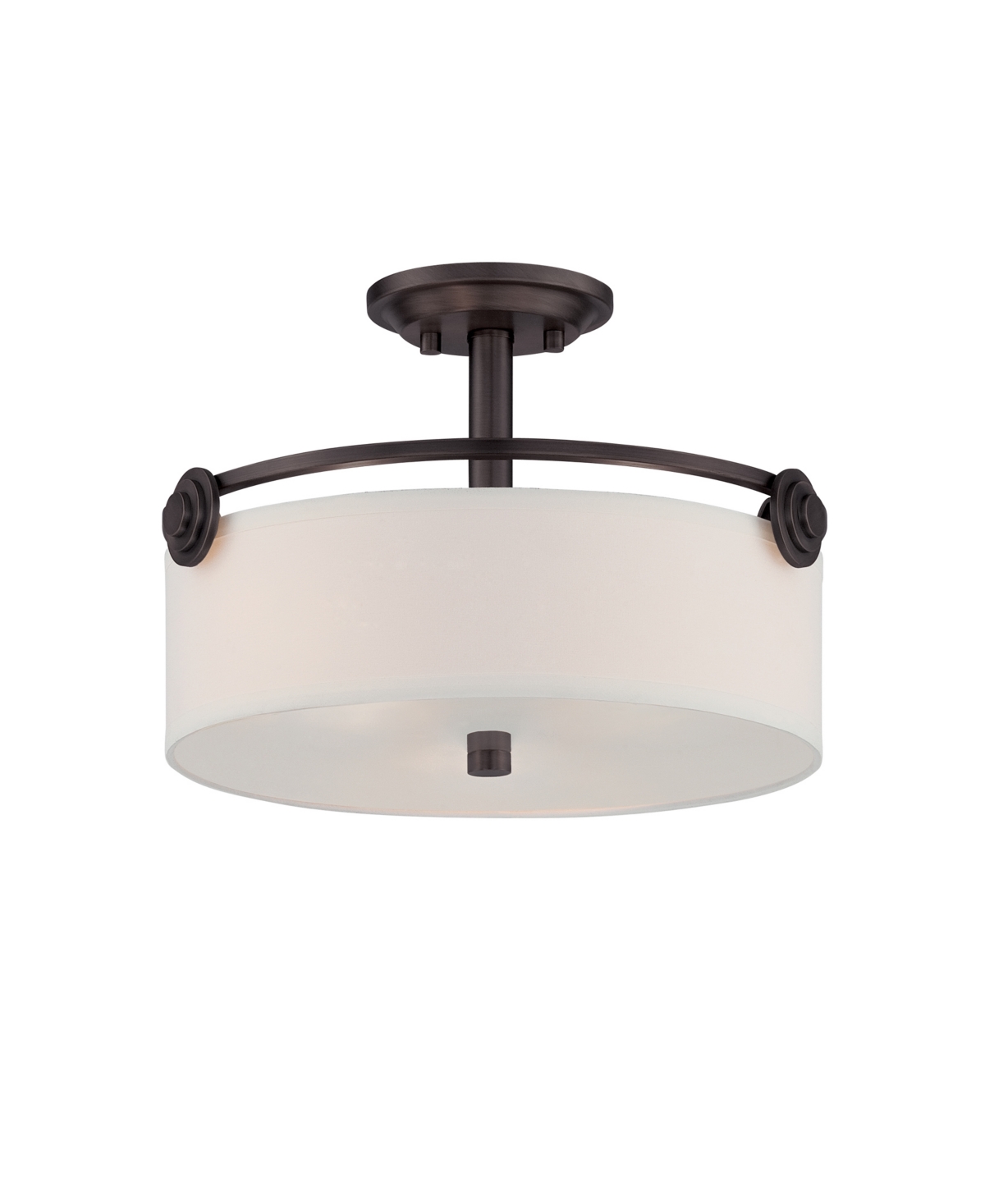 Click here for Designers Fountain Gramercy Park Semi-Flush - Bron... prices