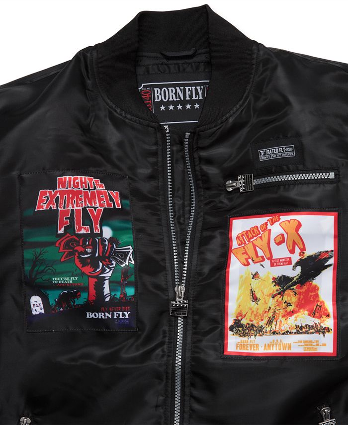 Born Fly Men's Jason Bomber Jacket - Macy's