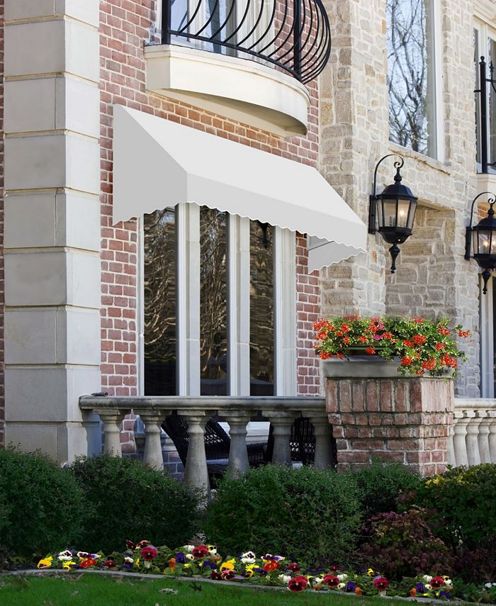 Awntech 7' San Francisco Window/Entry Awning, 18" H x 36" D - Macy's