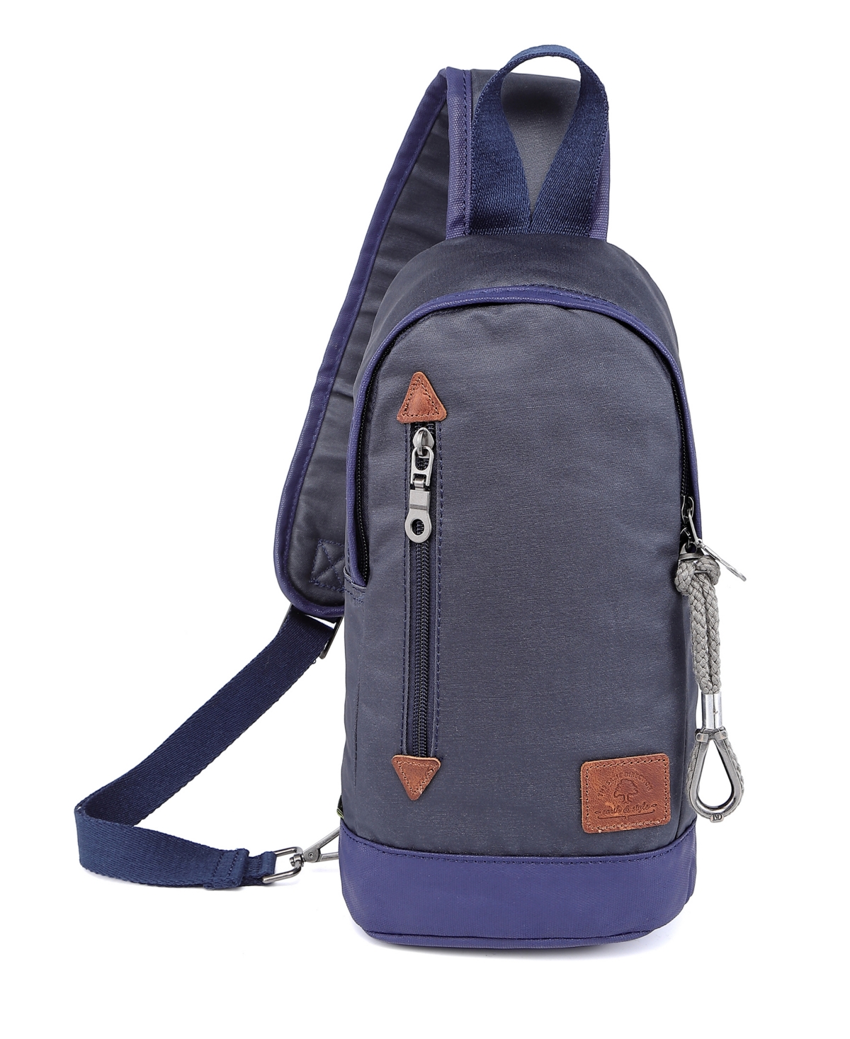Click here for Tsd Brand Urban Light Coated Canvas Sling Bag - Na... prices