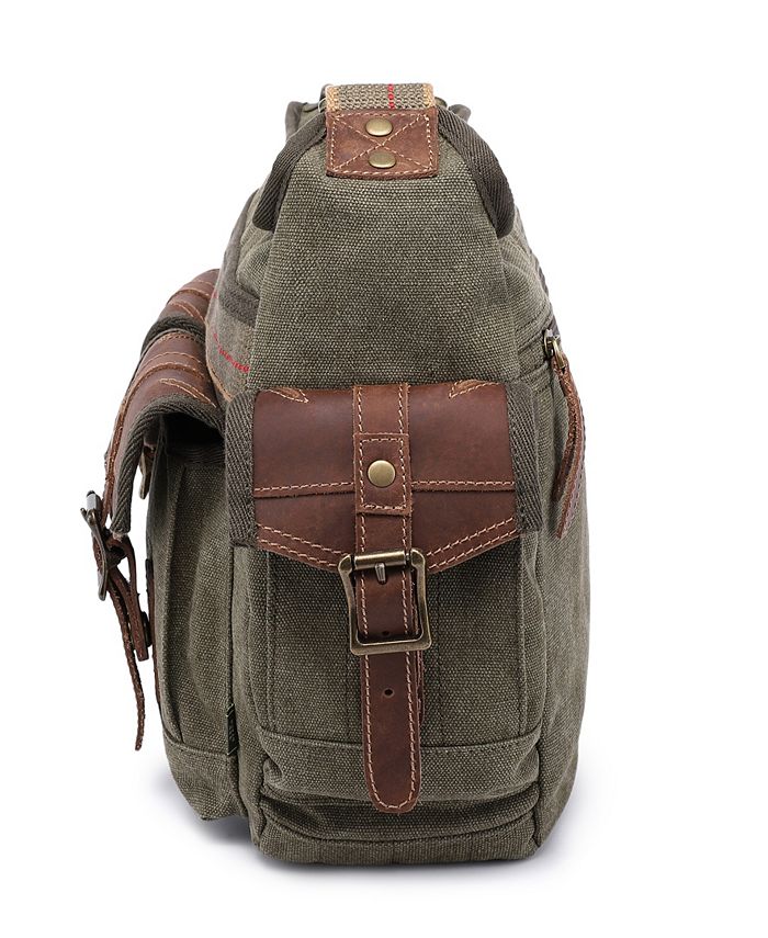 TSD BRAND Turtle Ridge Canvas Mail Bag - Macy's