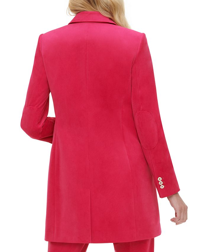 Tommy Hilfiger Velvet Topper Jacket - Macy's