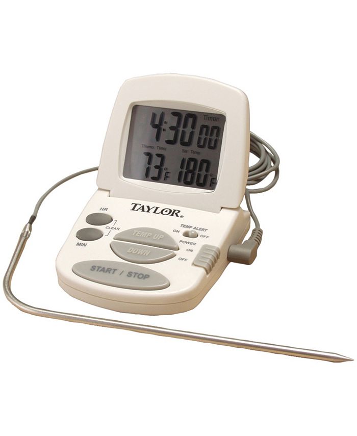 Taylor Precision Products Digital Cooking Thermometer And Timer - Macy's