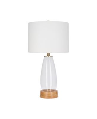 JAlexander Lighting Felix Natural Glass Table Lamp - Macy's