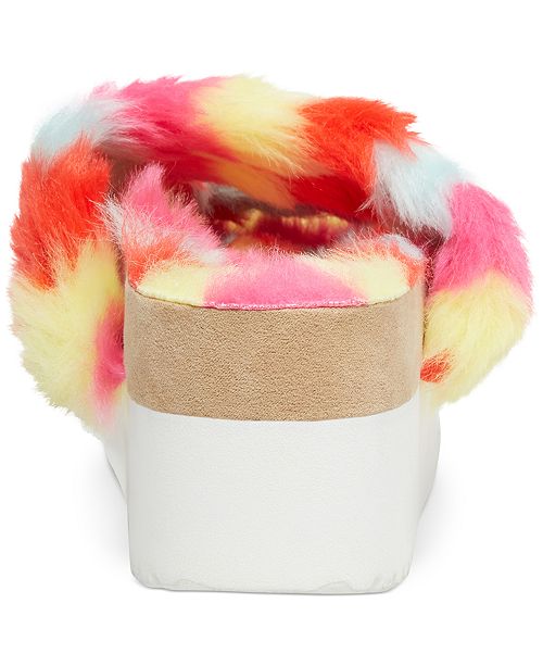 Madden Girl Furbeee Platform Slippers & Reviews - Sandals & Flip Flops ...