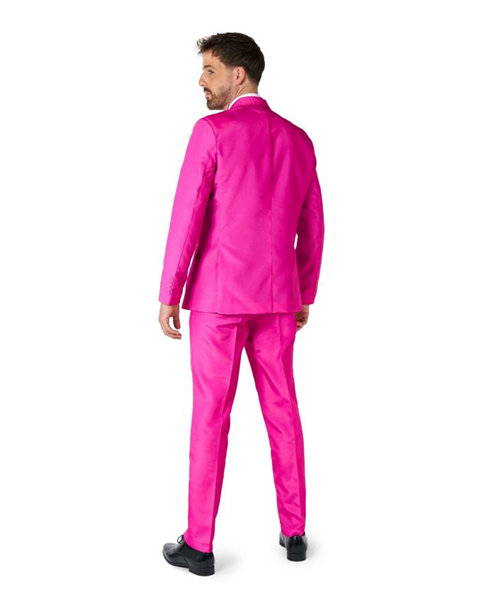 Suitmeister Men's Solid Pink Color Suit - Macy's