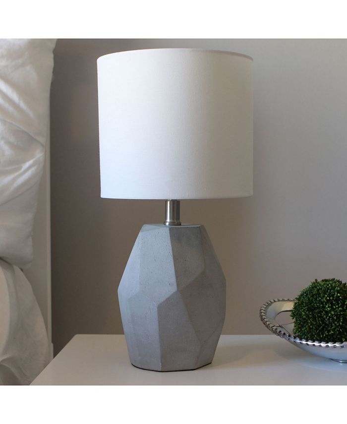 Jimco Lamp & Manufacturing Co Decor Therapy Jamison Geo Table Lamp - Macy's