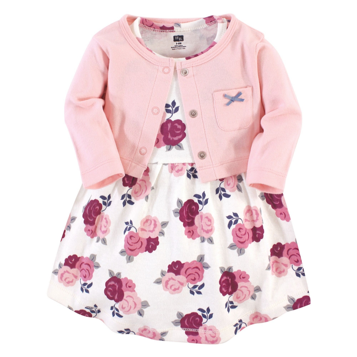 Click here for Hudson Baby Baby Girls Hudson Essential Cotton Dre... prices