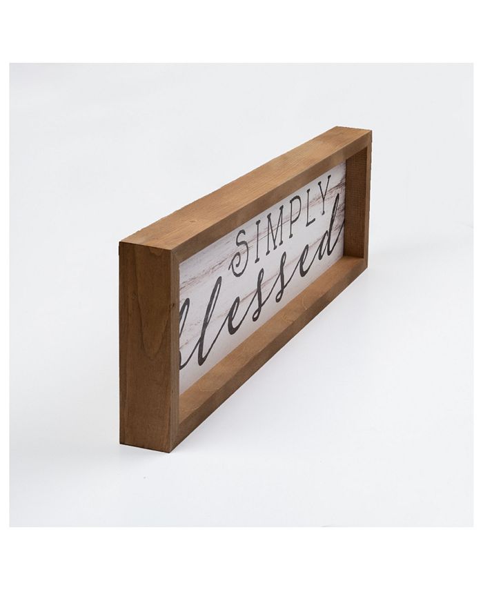 P Graham Dunn Simply Blessed Wall Art - Macy's