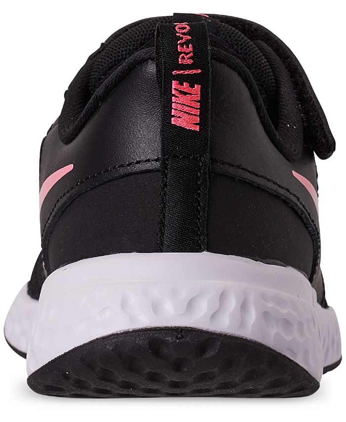 Nike Little Girls Revolution 5 Stay-Put Closure Running Sneakers from ...