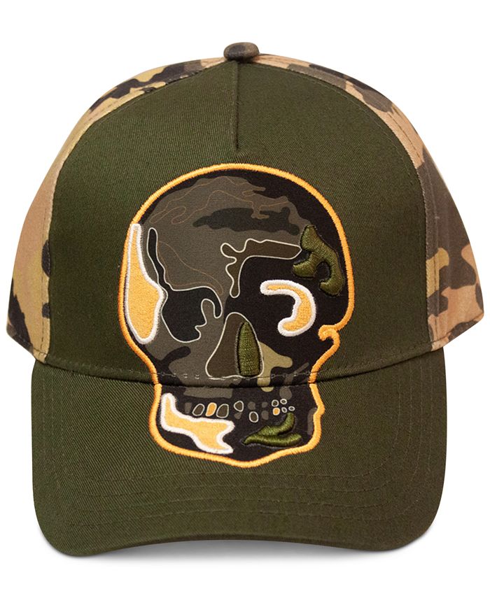 Sean John Men's Camo Skull Hat - Macy's