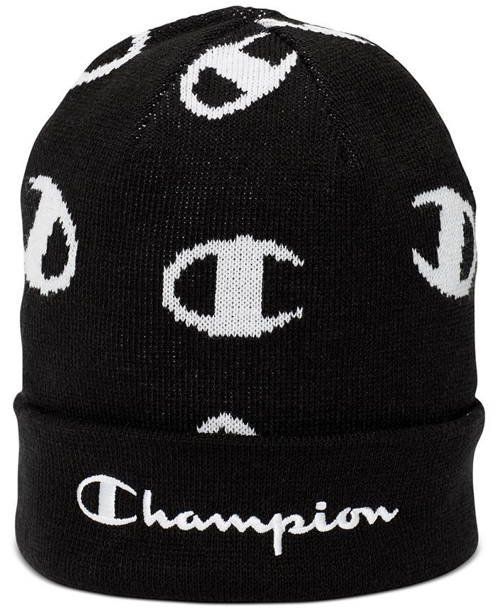 Champion Men's Logo Beanie - Macy's