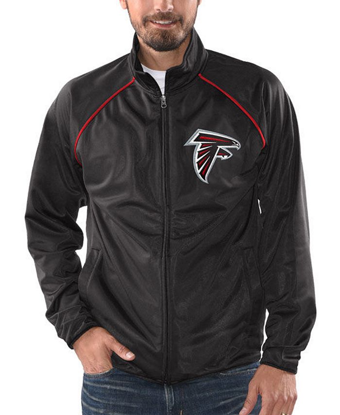G-III Sports Men's Atlanta Falcons Black Tracer Track Jacket - Macy's