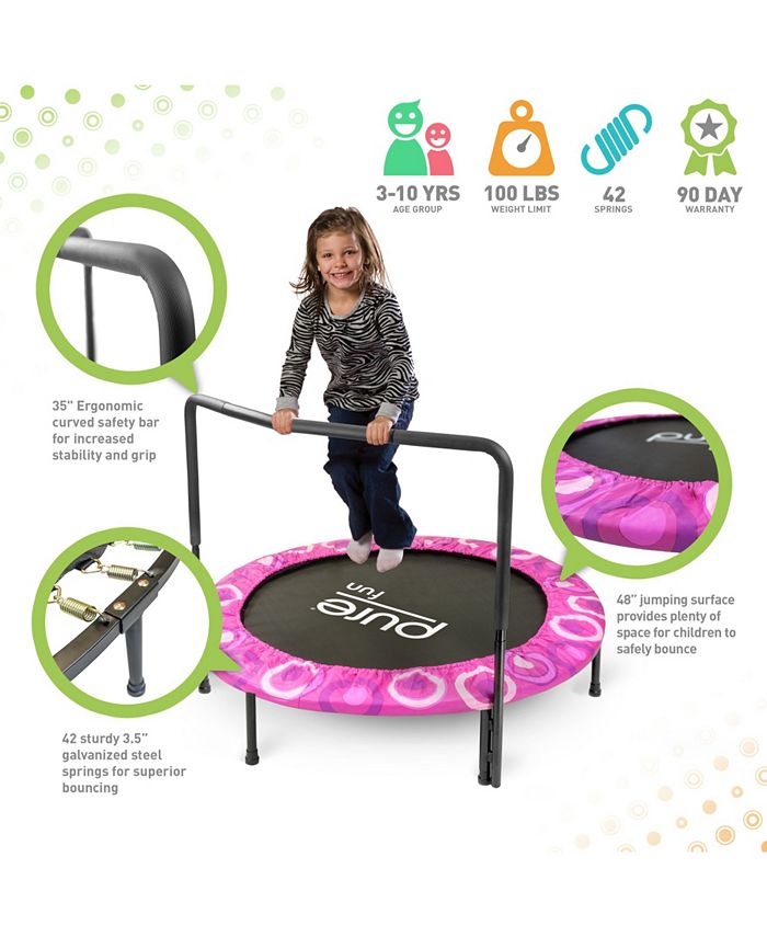 Pure Fun 48" Super Jumper Kids Trampoline - Macy's