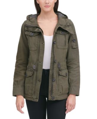 Click here for Levis Womens Hooded Military Jacket prices