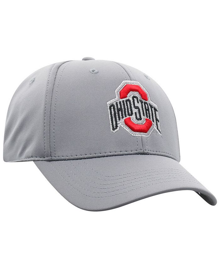 Top of the World Ohio State Buckeyes Reflective Flex Stretch Fitted Cap ...