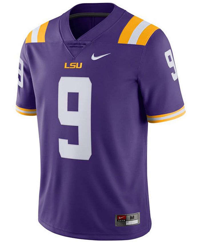 Nike Men's LSU Tigers Limited Football Jersey - Macy's