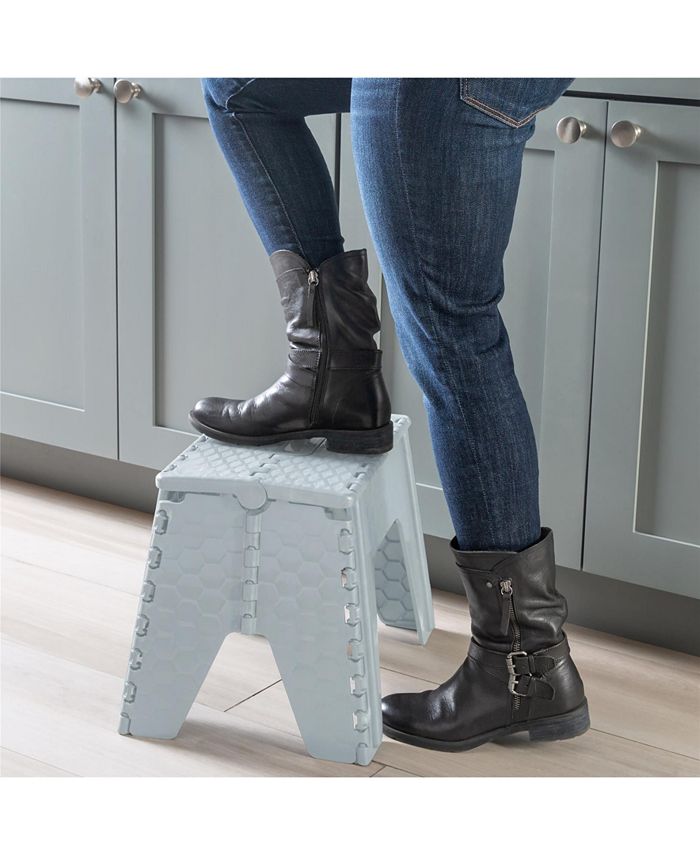 Simplify 12" Folding Step Stool - Macy's