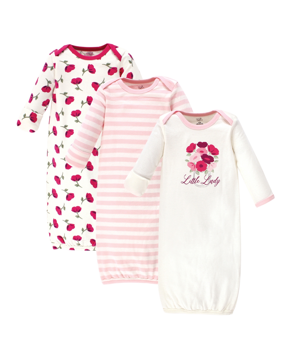 Click here for Touched by Nature Baby Girls Natural Cotton Gowns... prices