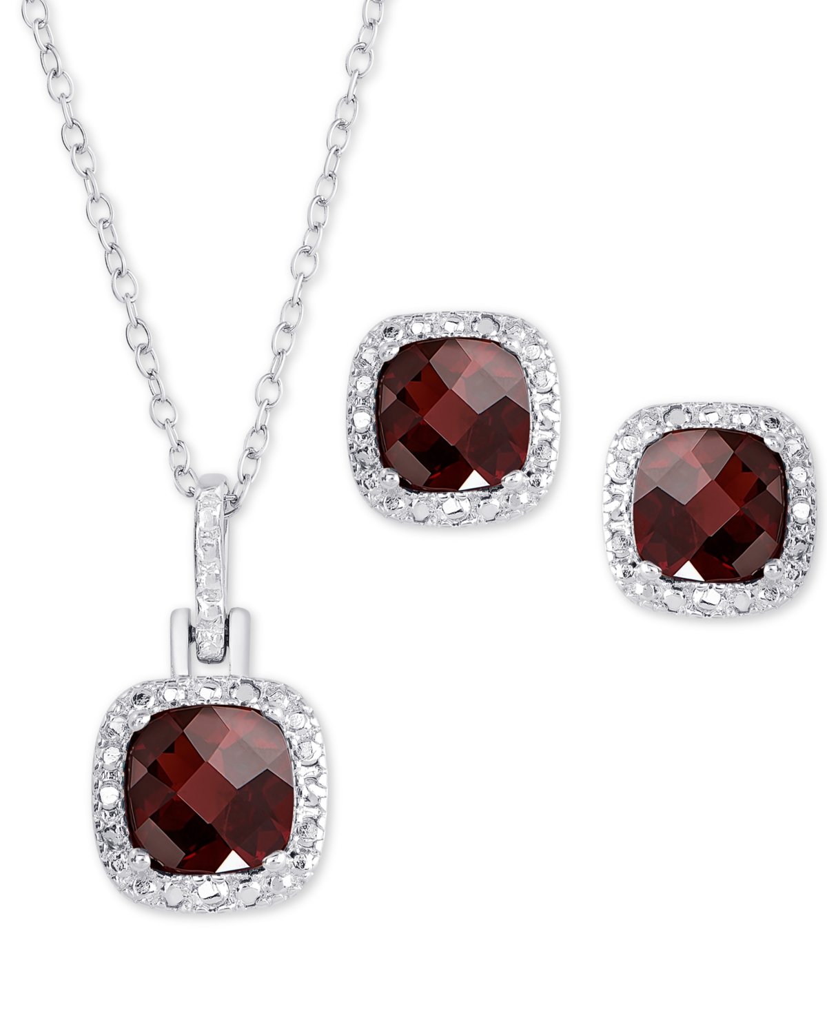 Click here for Amethyst (2-1/3 ct. t.w.) & Diamond Accent Sterlin... prices