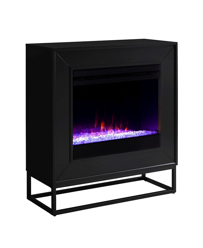 Southern Enterprises Kiran Color Changing Electric Fireplace - Macy's