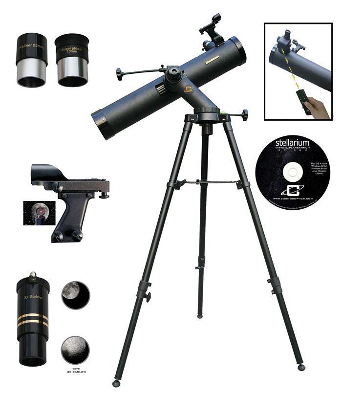 Cassini 800mm x 80mm Astronomical Tracker Telescope Kit with Electronic ...