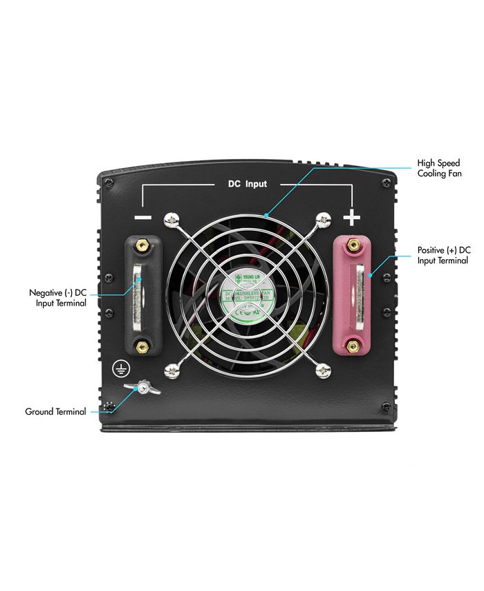 Wagan Tech Wagan Proline 5000 Watt DC to AC Power Inverter & Reviews ...