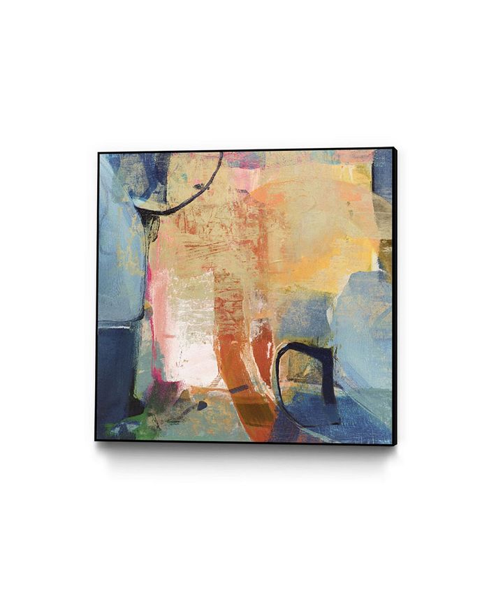 Giant Art 30" x 30" Relic II Art Block Framed Canvas - Macy's