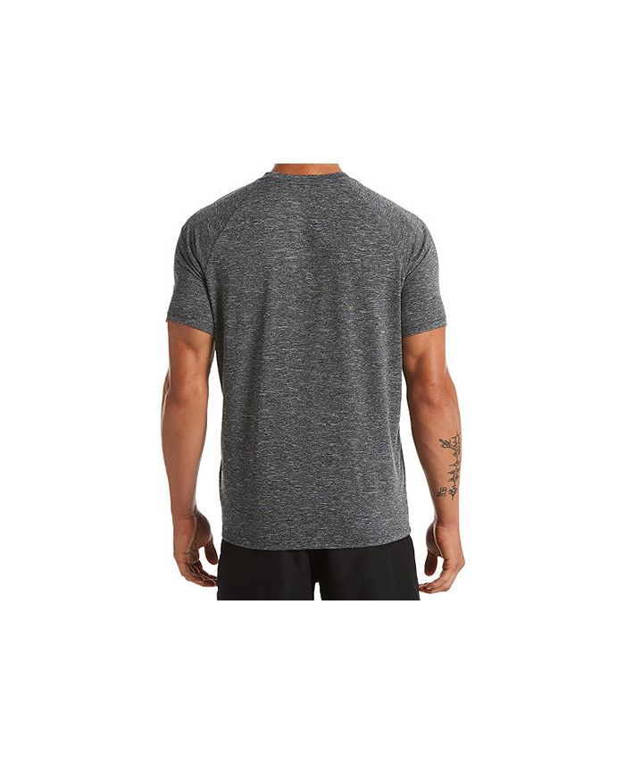 Nike Men's Hydroguard Dri-FIT Stretch UPF 40+ Heather Rash Guard - Macy's