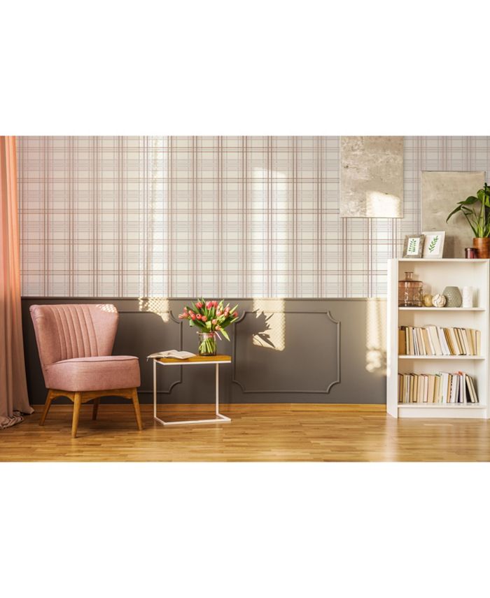 Graham & Brown Country Tartan Wallpaper - Macy's