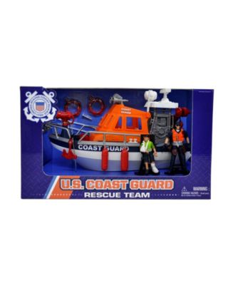 Excite U.S. Coast Guard Figure Rescue Boat Playset - Macy's