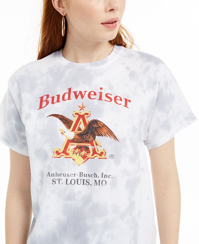 True Vintage Tie-Dye Budweiser-Graphic T-Shirt - Macy's