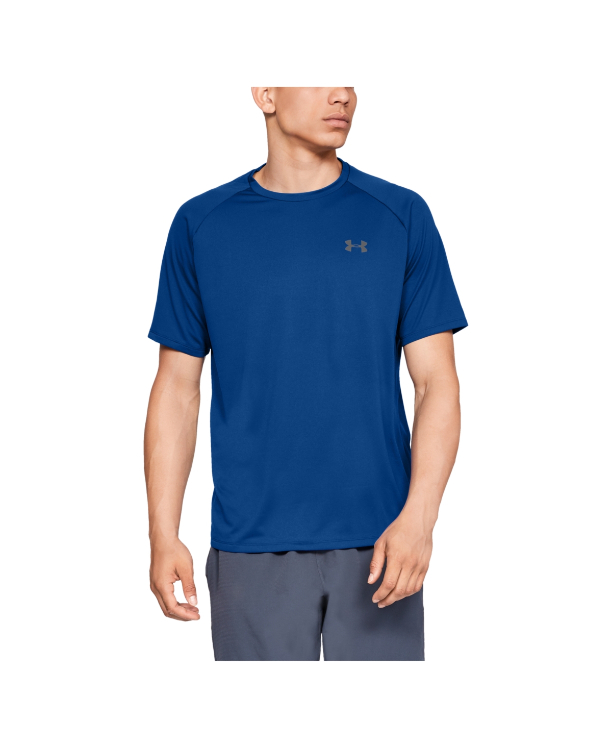Click here for Under Armour Mens Tech Short Sleeve - Royal Blue/G... prices