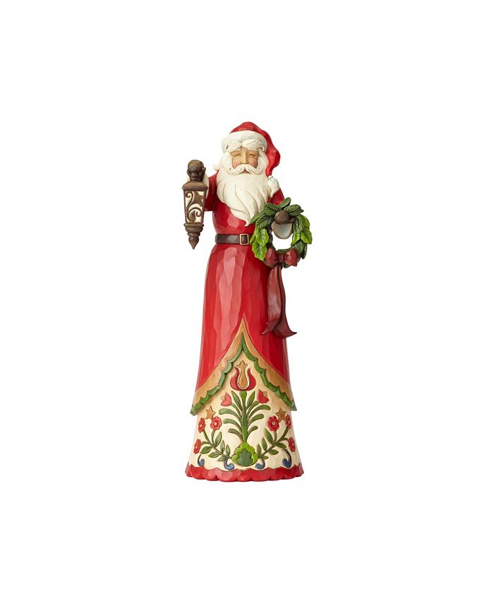 Enesco Tall Santa with Lantern - Macy's