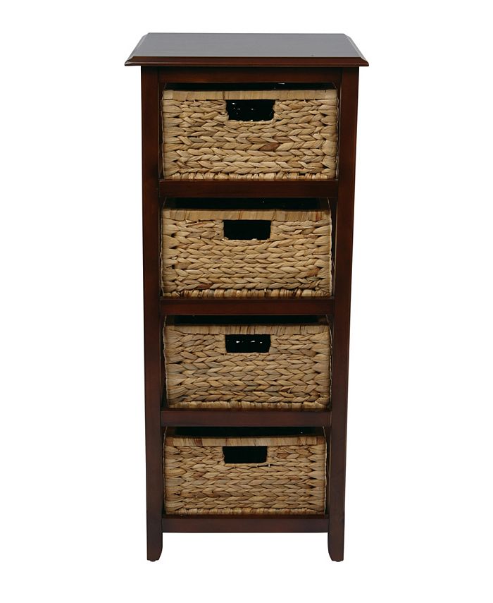 Furniture Seabrook 4-Tier Unit - Macy's