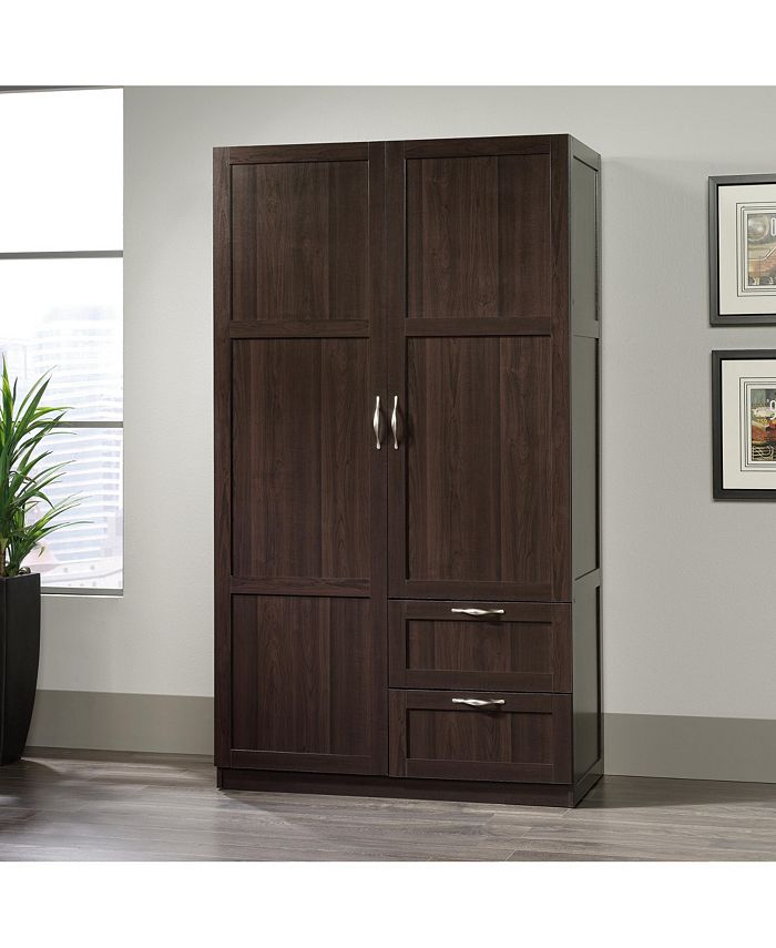 Sauder Wardrobe Storage Cabinet - Macy's