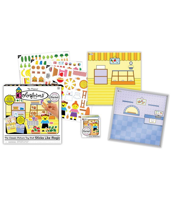 Colorforms Picture Play Set - Market - The Classic Picture Toy That ...