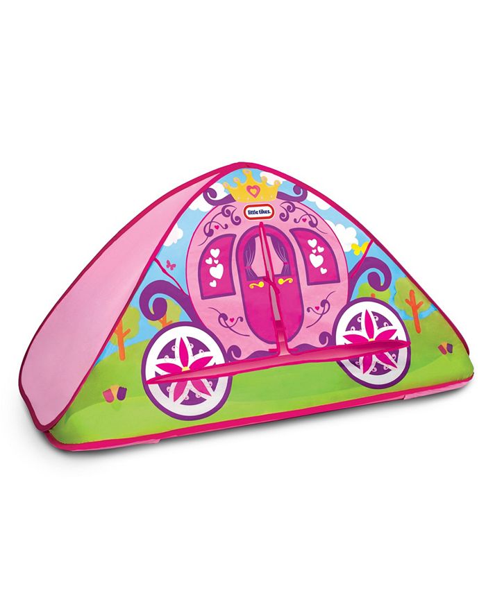 Little Tikes Enchanted Princess Carriage 3-In-1 Bed, Tent, Ball Pit ...