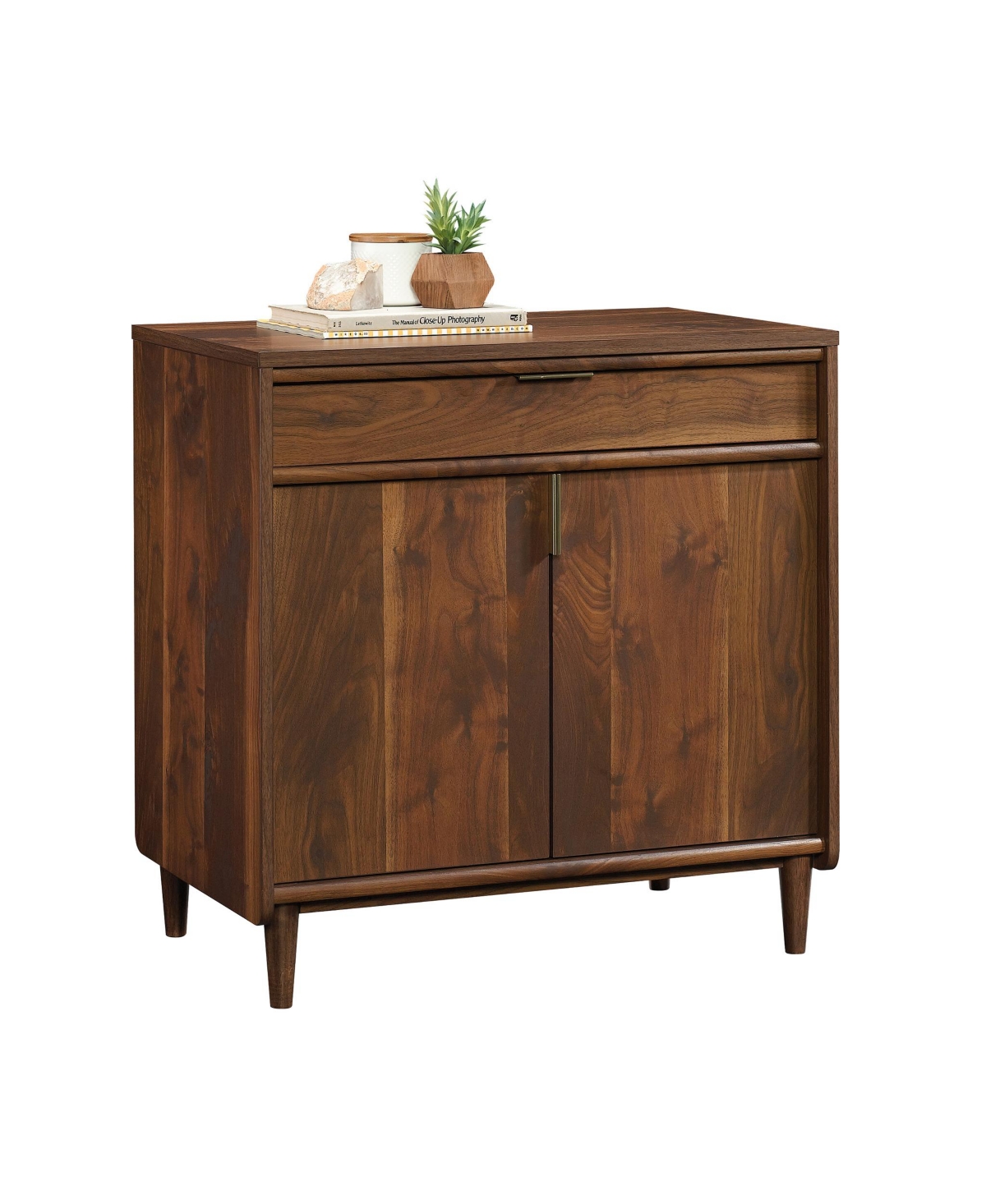 Click here for Sauder Clifford Place Library Base - Grand walnut prices
