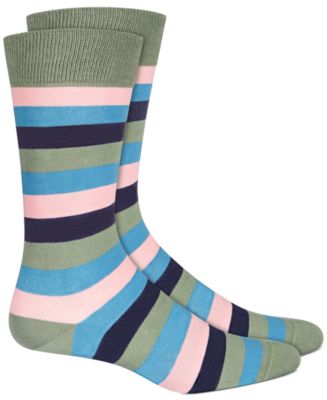 Bar III Men's Striped Socks, Created for Macy's - Macy's