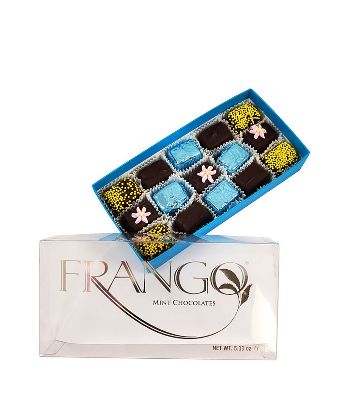 Frango Chocolates Spring Decorated Dark Mint 15-Piece Box of Chocolates ...