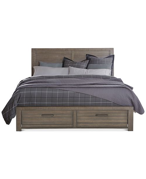 Furniture Ruff Hewn King Storage Bed & Reviews - Furniture - Macy's